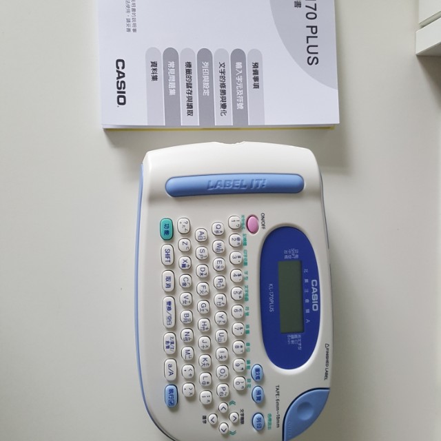 Casio KL-170 plus label printer, Hobbies & Toys, Stationery & Craft, Art & Prints on Carousell