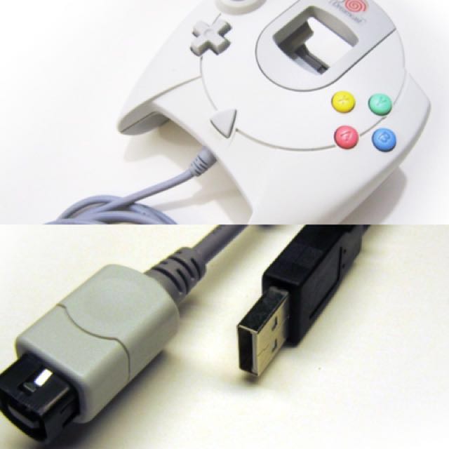 Dreamcast Controller to usb, Video Gaming, Gaming Accessories ...