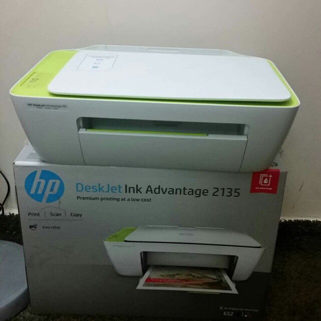 HP Deskjet Ink advantage 2135, Computers & Tech, Printers, Scanners ...