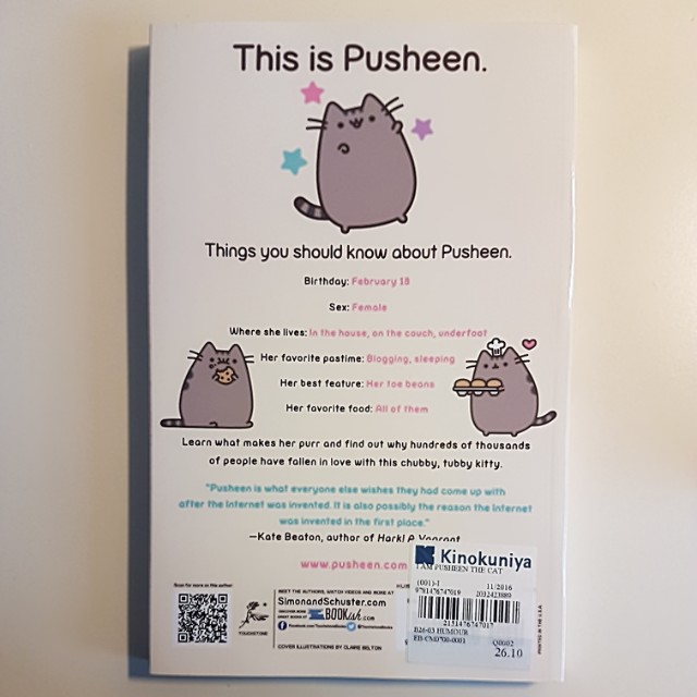 I am Pusheen the cat book, Hobbies & Toys, Books & Magazines, Children ...