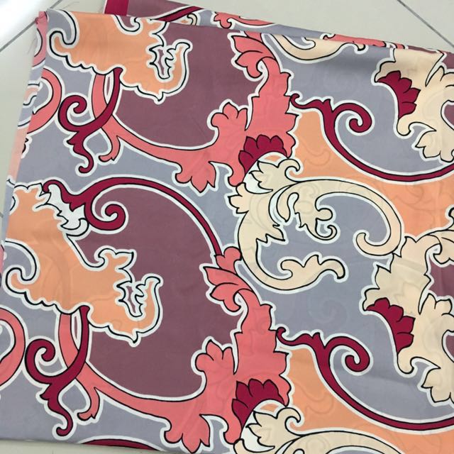 Kain pasang 4 meter, Women's Fashion, Muslimah Fashion, Baju Kurung ...