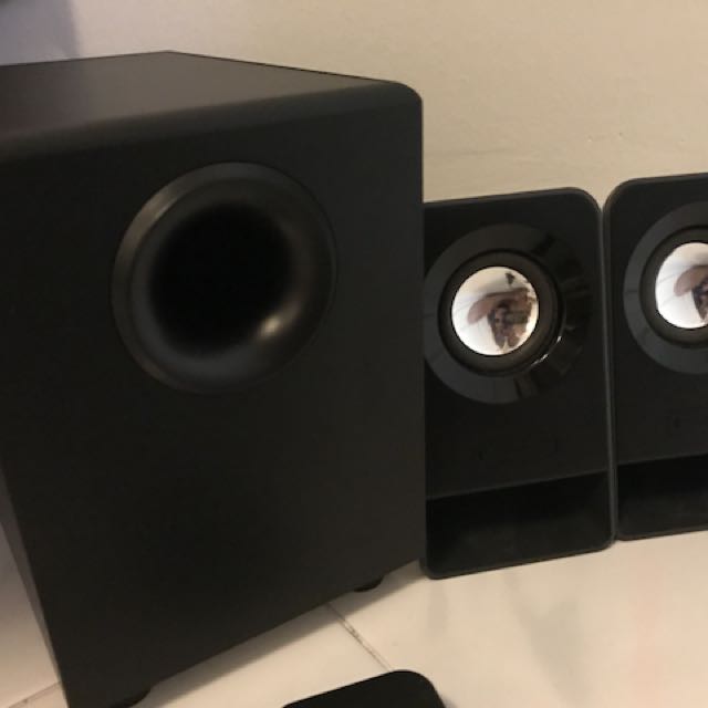 Logitech z213 Multimedia speaker S00143 with 2 subwoofer, Audio ...
