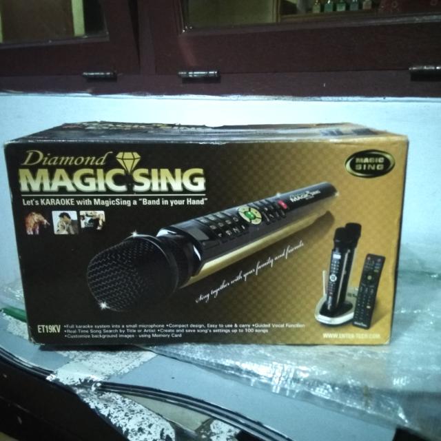 Magic Sing Karaoke, Music & Media, CD's, DVD's, & Other Media on Carousell