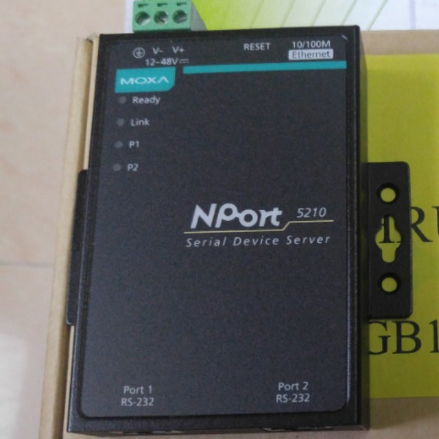 NPort 5210 Serial Device Server by Moxa, 電腦＆科技, 電腦周邊及配件, Wifi及上網相關產品 ...