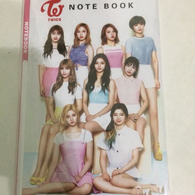 Twice notebook, Hobbies & Toys, Memorabilia & Collectibles, K-Wave on ...