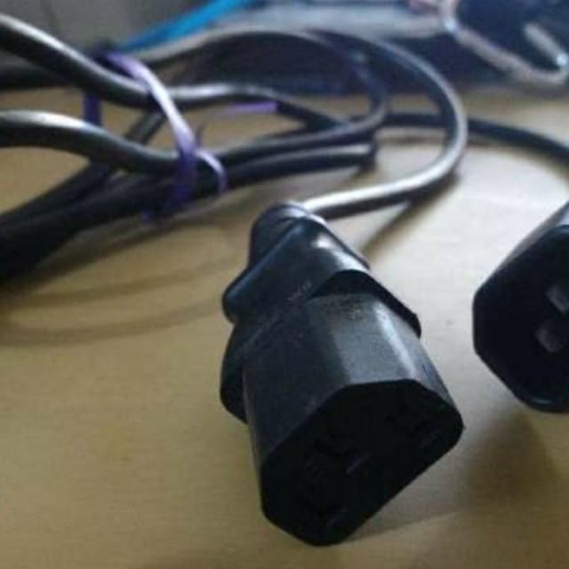 UPS PC power cable, Computers & Tech, Parts & Accessories, Cables ...