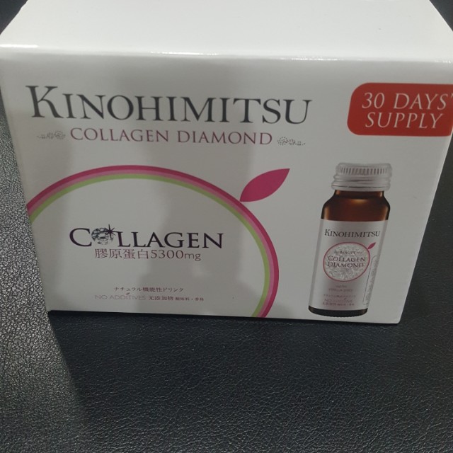 Brand New Kinohimitsu Collagen Diamond drink, Health & Nutrition ...