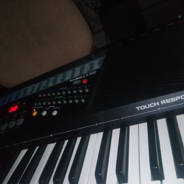 Casio Ct 700 Touch Response Keyboard Hobbies And Toys Music And Media