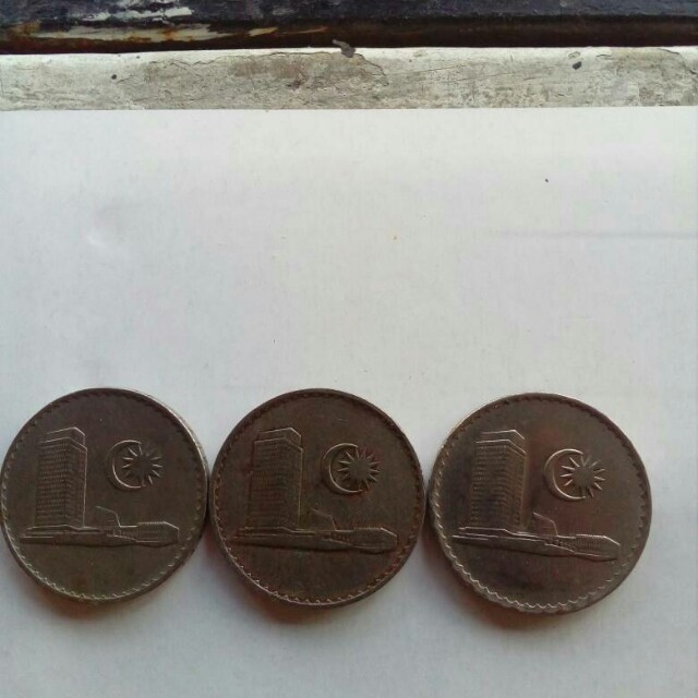 Duit $1 lama malaysia & $0.50 lama malaysia, Hobbies & Toys ...