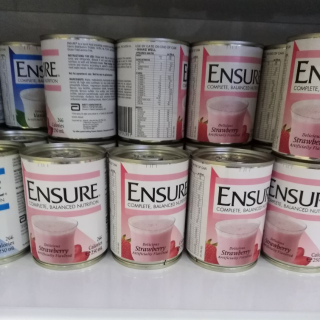 Ensure nutrition milk 24 cans or 12 cans, Babies & Kids, Nursing ...