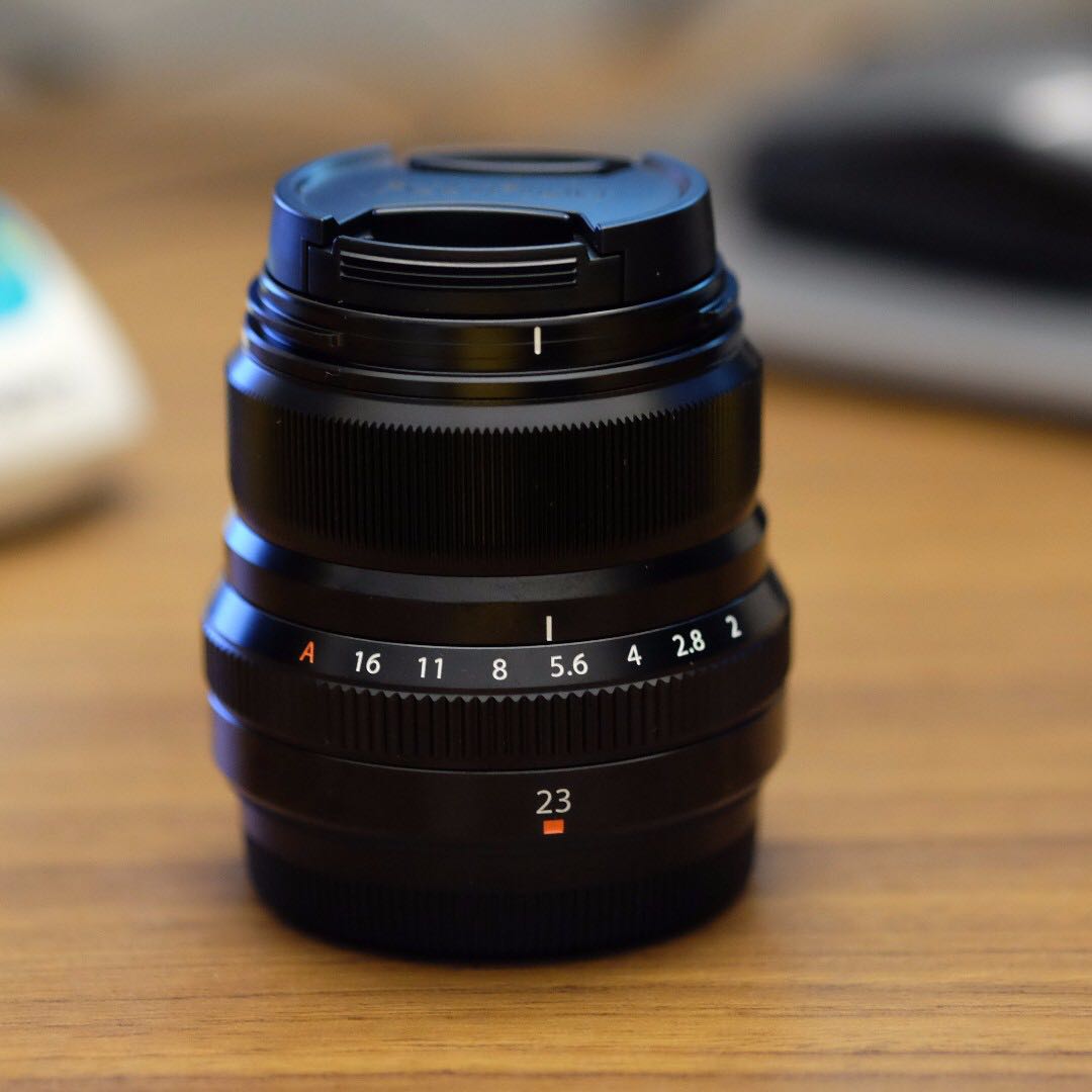 Fuji Fujifilm 23mm F2 3 months old, Photography, Cameras on Carousell