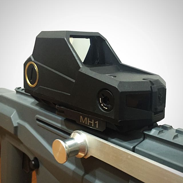 Hartman MH1 Israel Replica Toy Gun Rifle Red Dot Holographic Sight ...
