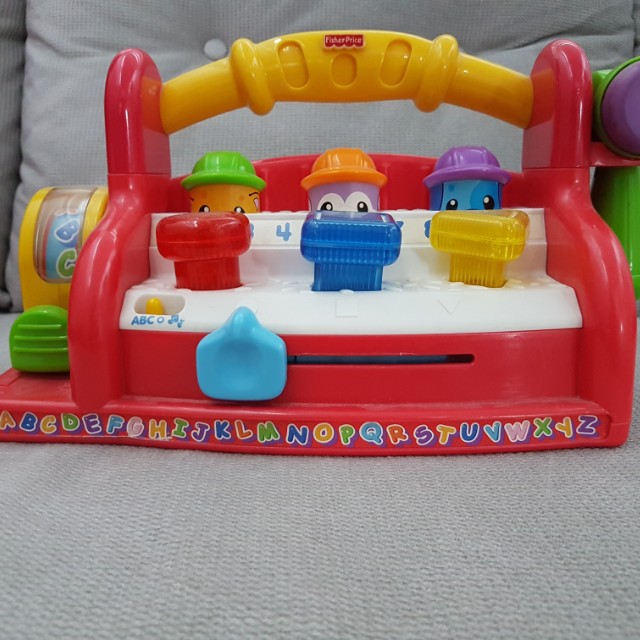 Pl Fisher Price Laugh Learn Tool Bench Babies Kids Infant