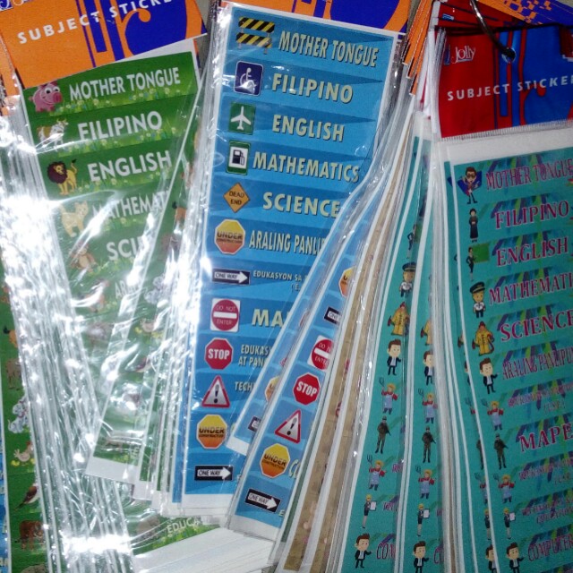 Subject Stickers on Carousell