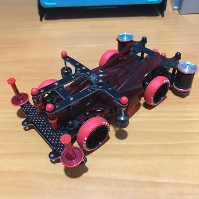 Tamiya mini 4wd red version MS-L chassis, Hobbies & Toys, Toys & Games ...