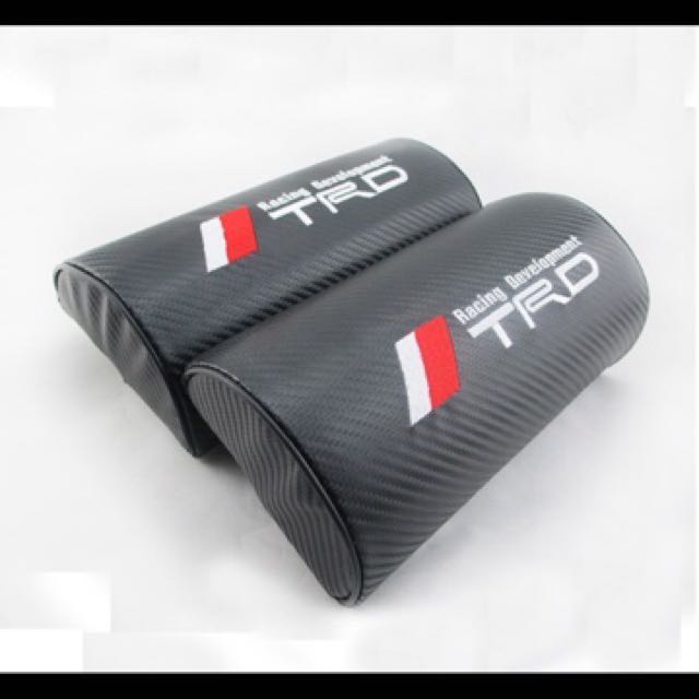 TRD Carbon Fiber Headrest, Car Accessories on Carousell