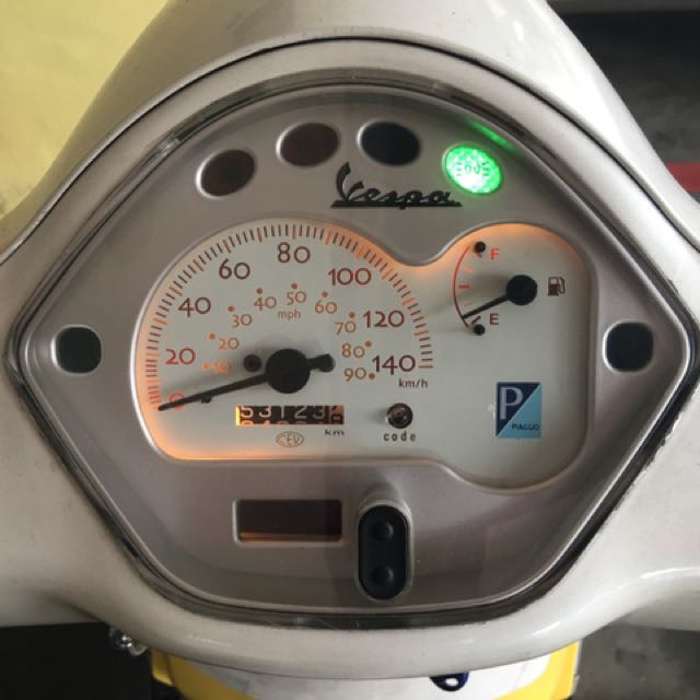 Vespa Lx150 speedo meter, Motorcycles, Motorcycle Accessories on Carousell