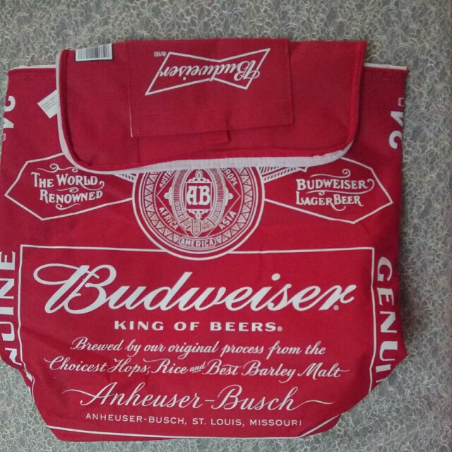 BUDWEISER BACKPACK, Men's Fashion, Bags, Backpacks on Carousell