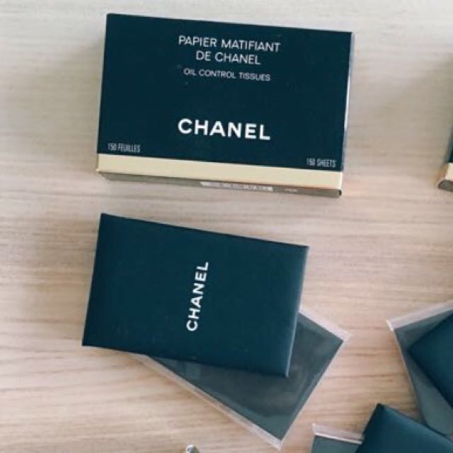 Chanel (Authentic) Blotting Paper, Women's Fashion, Jewelry ...
