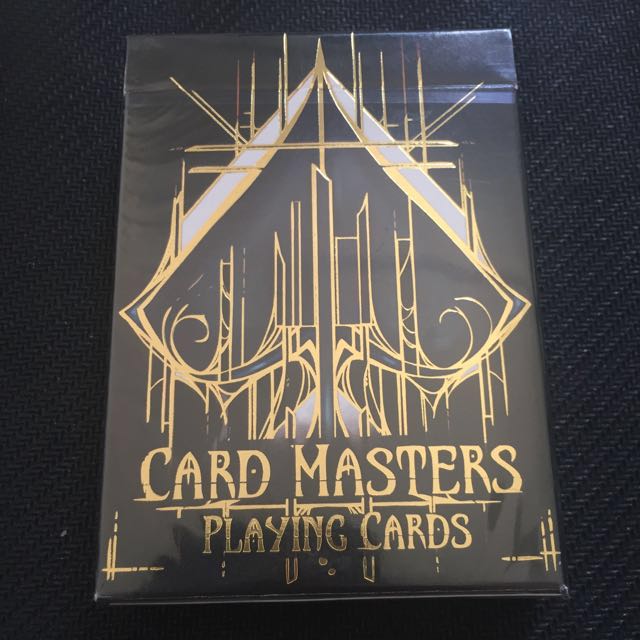 (GOLD SEAL GOLD GILDED) De'Vo Card Masters Limited Edition Rare Playing ...