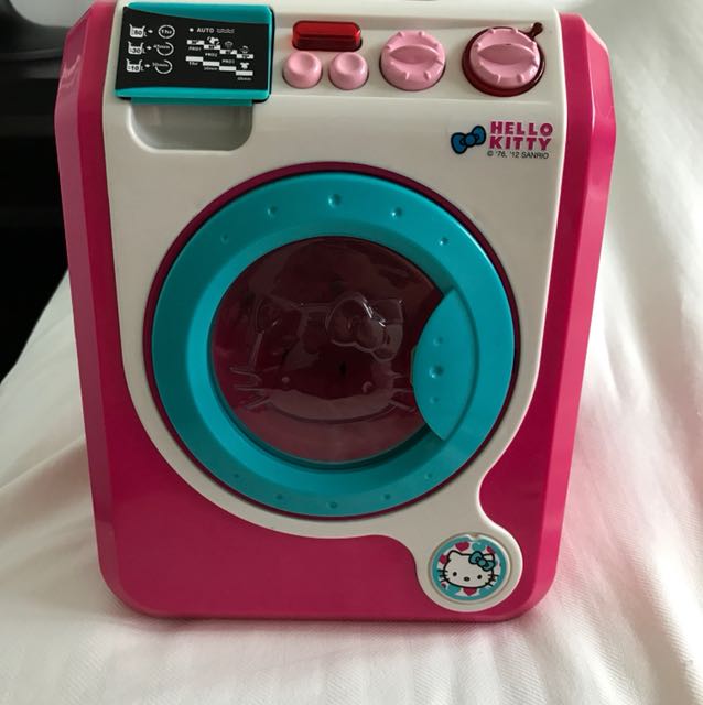 Hello Kitty washing machine, Babies & Kids, Toys & Walkers on Carousell