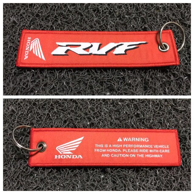 Honda RVF Key Chain / Key Tag, Car Accessories on Carousell