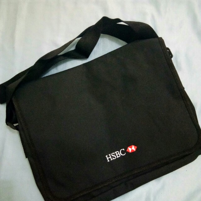 HSBC messenger bag, Men's Fashion, Bags, Sling Bags on Carousell