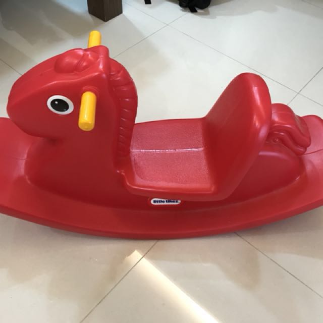 Little Tikes - Red Rocking Horse, Babies & Kids, Baby Nursery & Kids ...