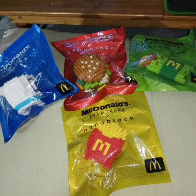 McDonald's Nanoblock set, Hobbies & Toys, Toys & Games on Carousell