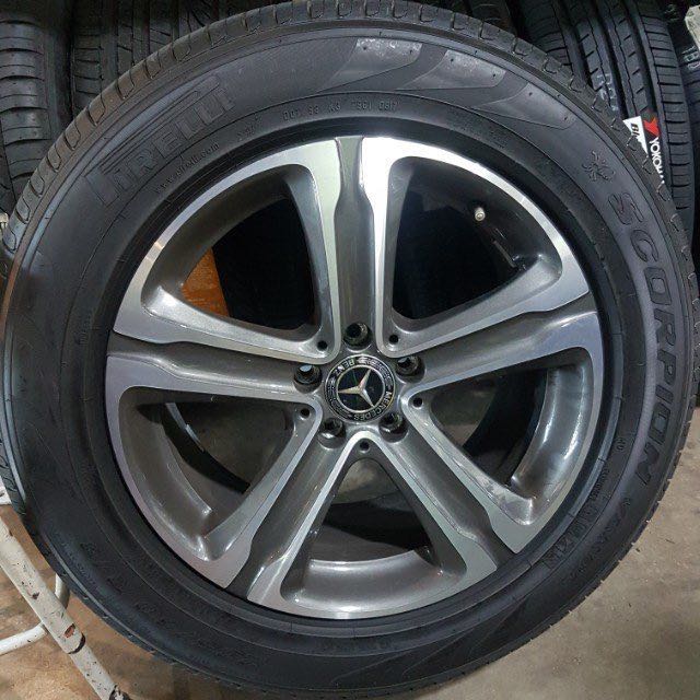 Mercedes benz glc250 18" rims, Car Accessories on Carousell