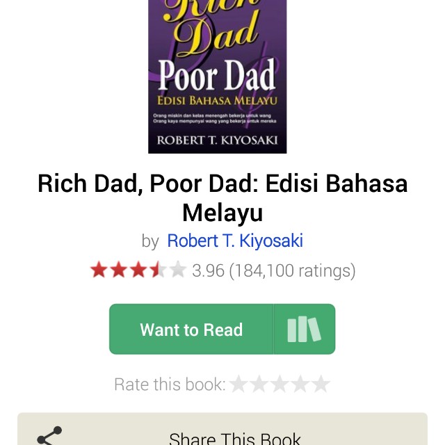 Rich Dad Poor Dad Edisi Bahasa Melayu Robert T Kiyosaki Hobbies