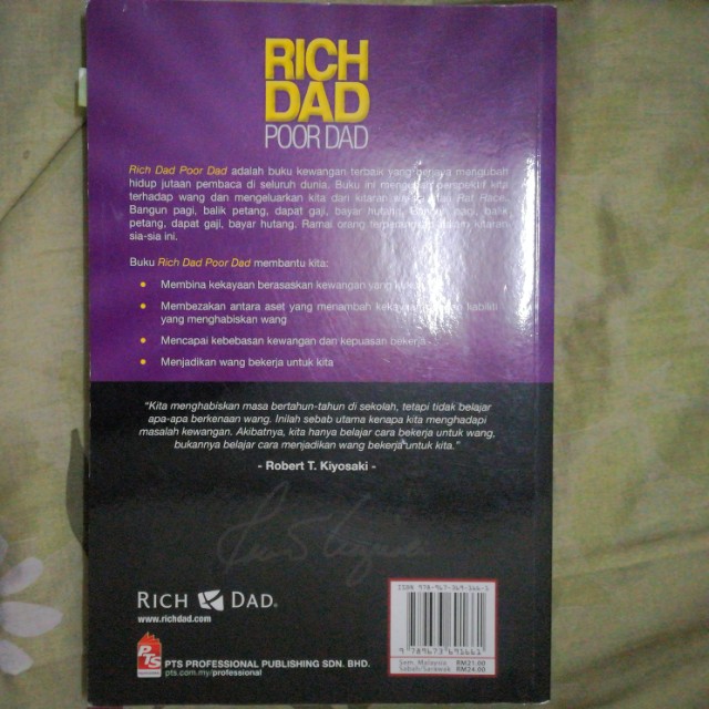 Rich Dad Poor Dad Edisi Bahasa Melayu Robert T Kiyosaki Hobbies