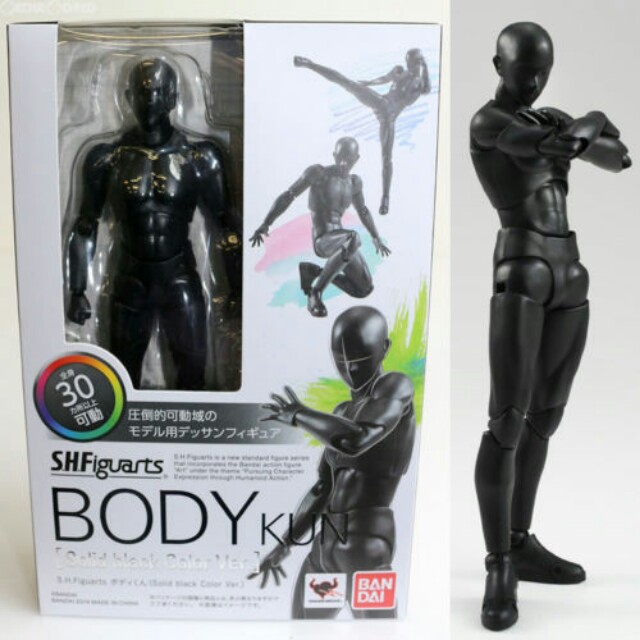 SHF Body Kun Black Version, Hobbies & Toys, Toys & Games on Carousell