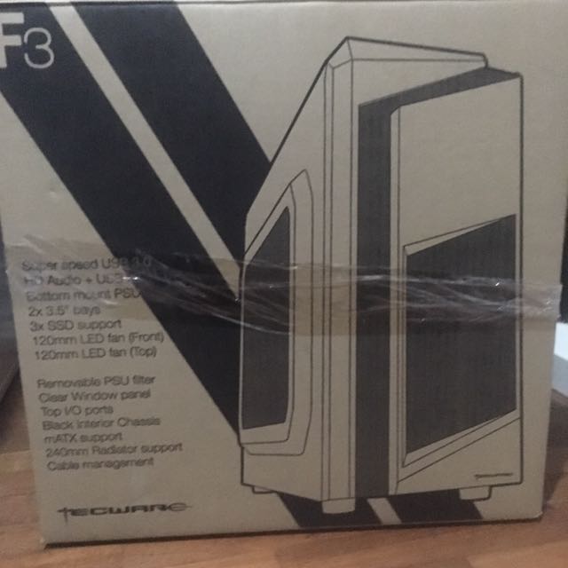 Tecware F3 computer case, Computers & Tech, Parts & Accessories ...