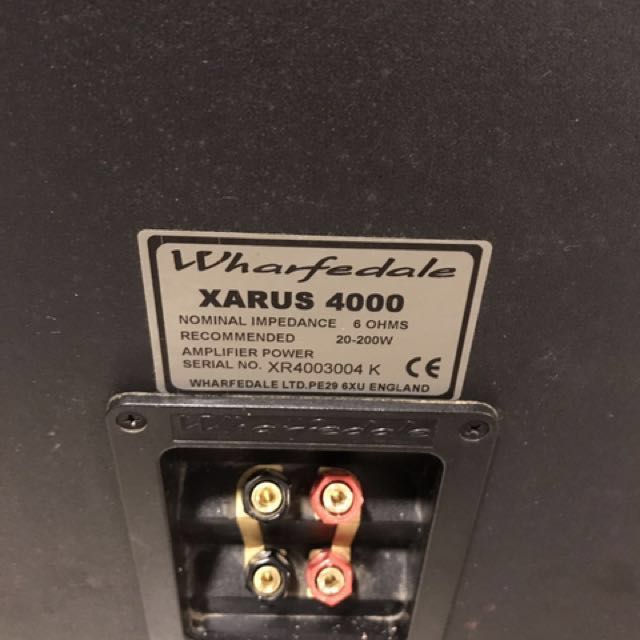 Wharfedale Xarus 4000, Audio, Soundbars, Speakers & Amplifiers on Carousell