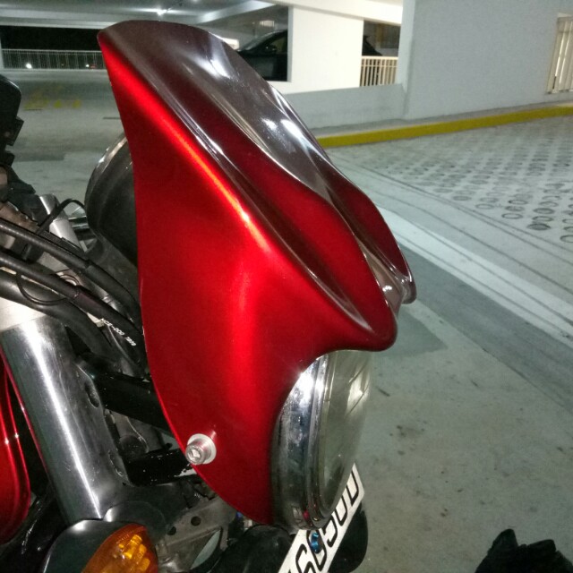 Cb400 headcowl, Motorcycles, Motorcycle Accessories on Carousell