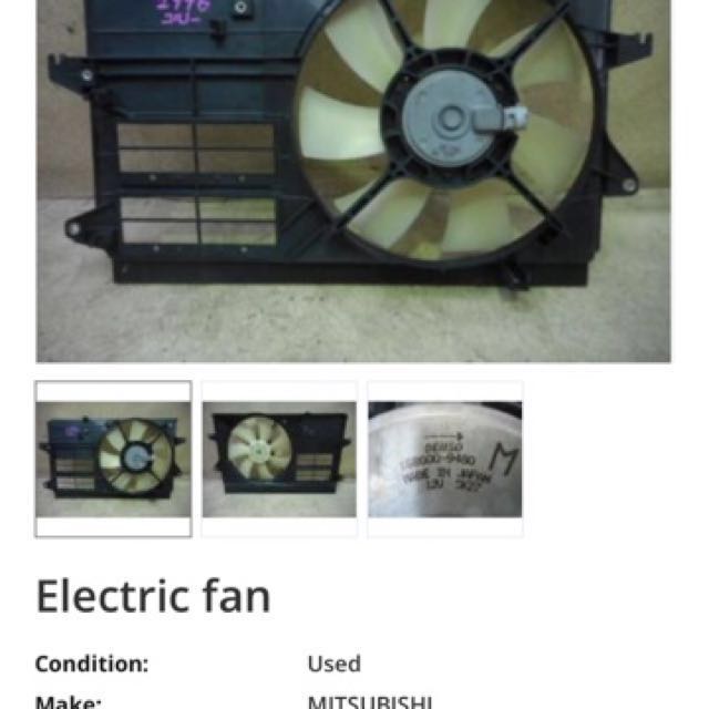Denso fan motor for Mitsubishi Colt Version R CVR / Colt Plus Turbo CPT ...