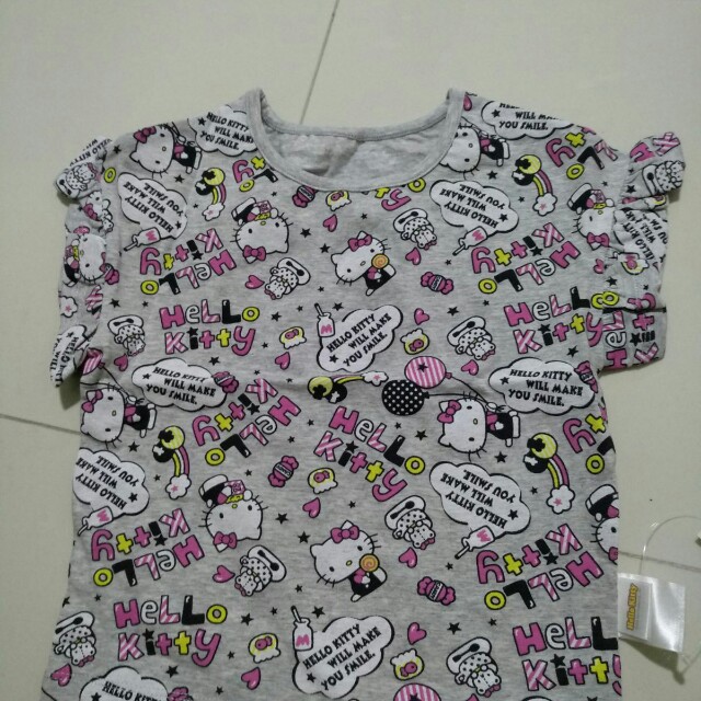 Hello Kitty Top, Babies & Kids, Babies & Kids Fashion on Carousell