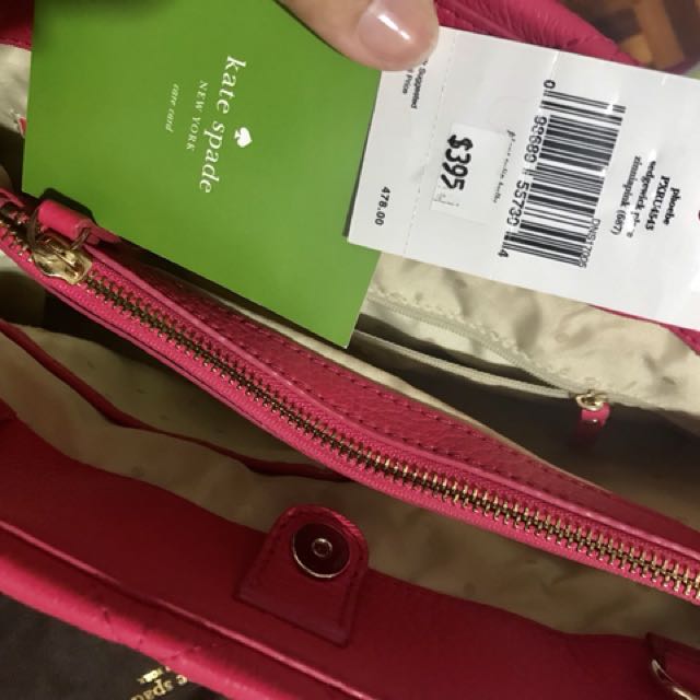 Kate Spade Mary Anne quilted leather Shoulder Bag in Fuschia, Women's ...