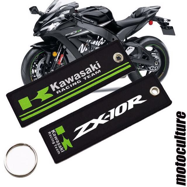 Kawasaki Zx10r Key Tag, Motorcycles, Motorcycle Accessories on Carousell