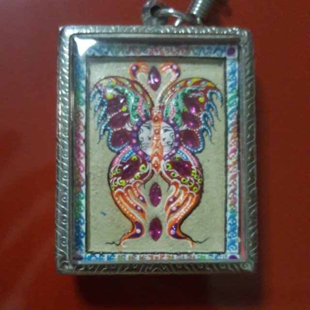 Kruba Krissana Butterfly Amulet miracle batch, Hobbies & Toys ...