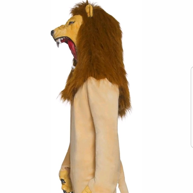 Mens Vicious Scary Lion Costume, Men's Fashion, Bottoms, Sleep and ...