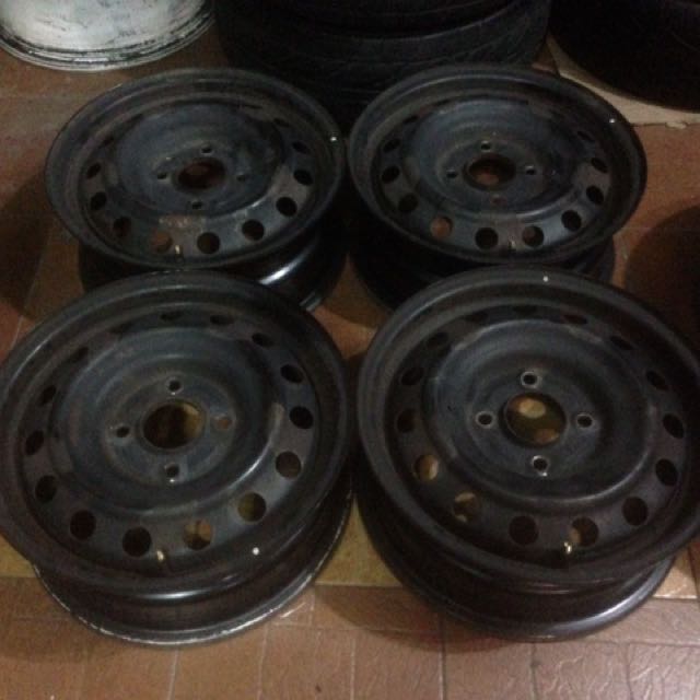 Rim besi 15 pcd114.3, Auto Accessories on Carousell