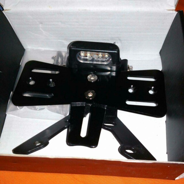 Yamaha Sniper tail Tidy with plate light., Motorcycles, Motorcycle ...