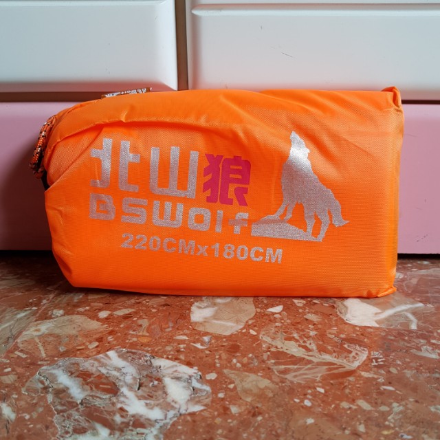BS Wolf camping groundsheet, Sports Equipment, Hiking & Camping on Carousell