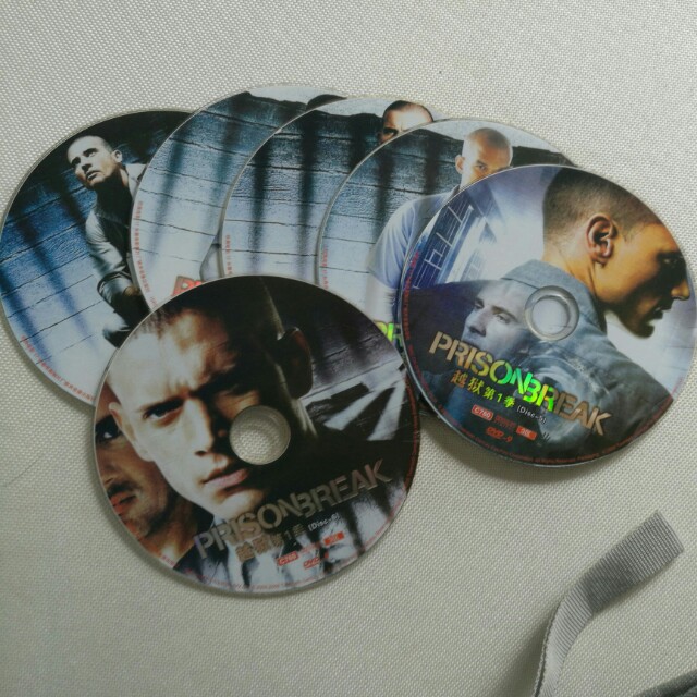 DVD MOVIE-prison Break- first season-6 Pieces, Hobbies & Toys, Music ...