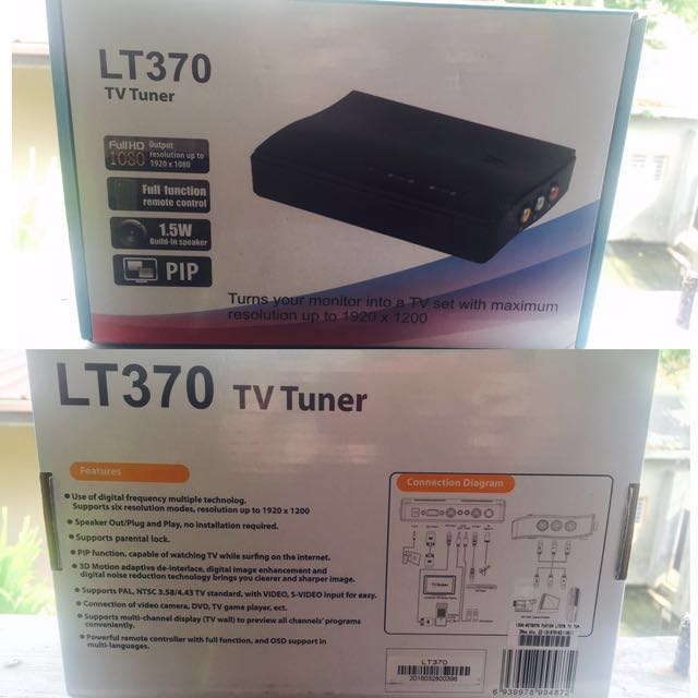 LT370 TV Tuner, Audio, Soundbars, Speakers & Amplifiers on Carousell