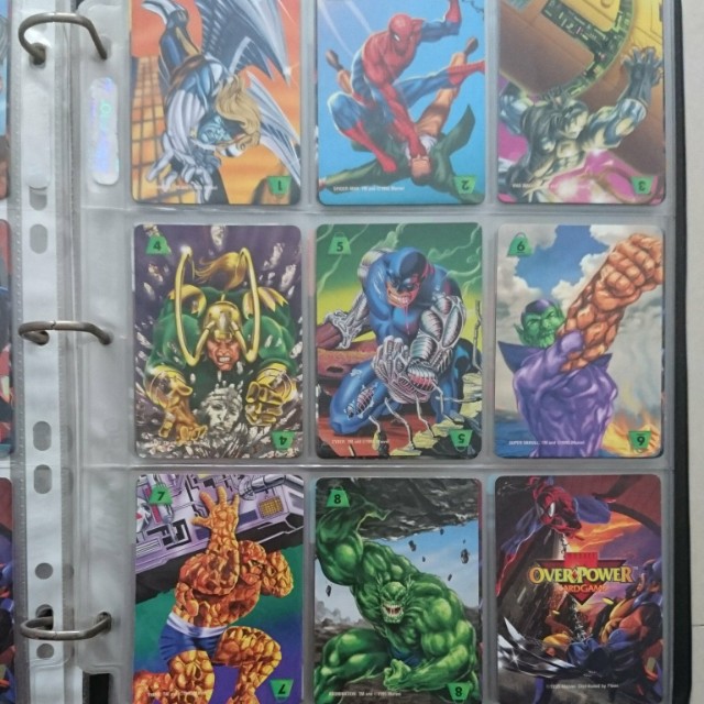 Marvel Overpower Cards, Hobbies & Toys, Toys & Games on Carousell