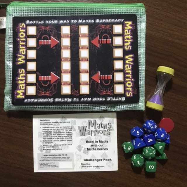 Math warriors, Hobbies & Toys, Toys & Games on Carousell