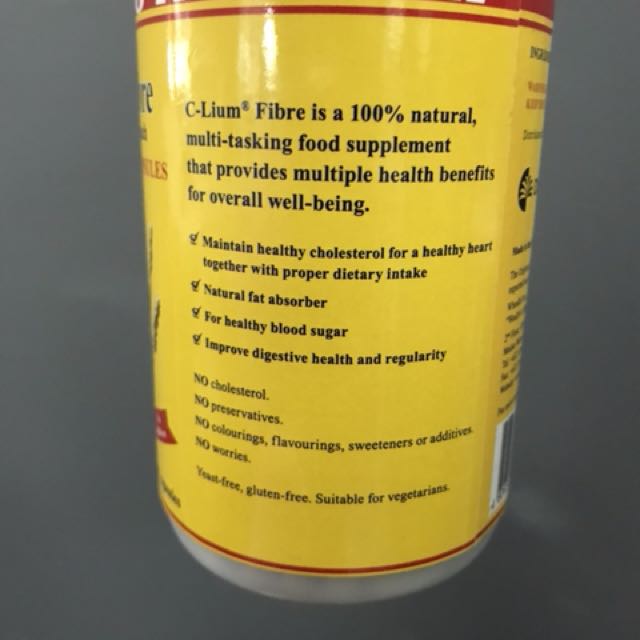 Psyllium Husk C-lium Fibre Capsules, Food & Drinks, Packaged Snacks on ...